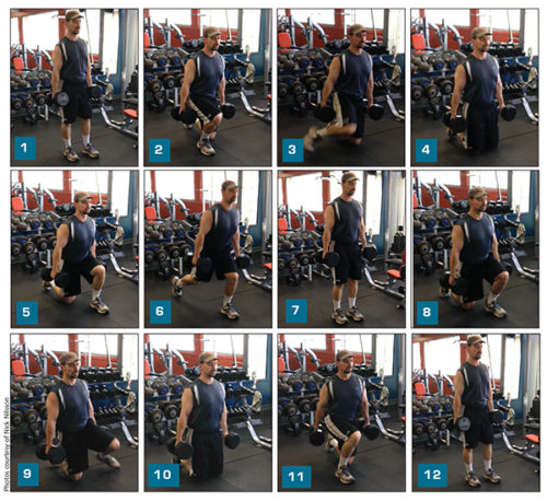 Switch-Leg Split Squats