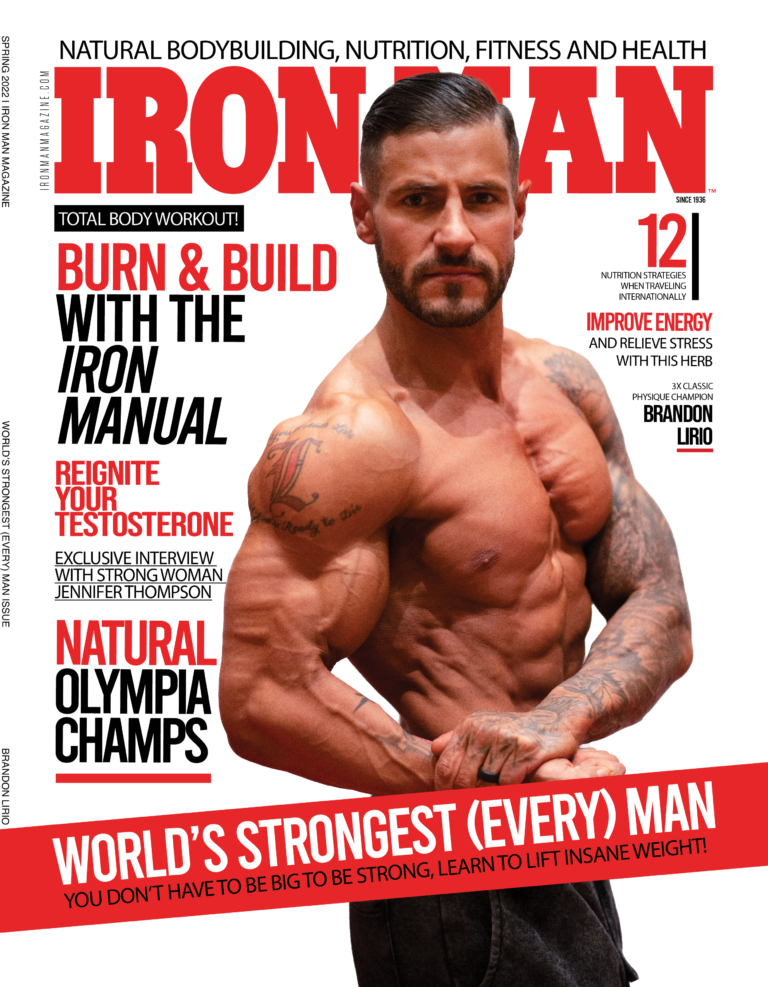 Bodybuilding Strength & Fitness Magazine – Iron Man Magazine